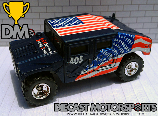 Humvee – ORANGE TRACK DIECAST