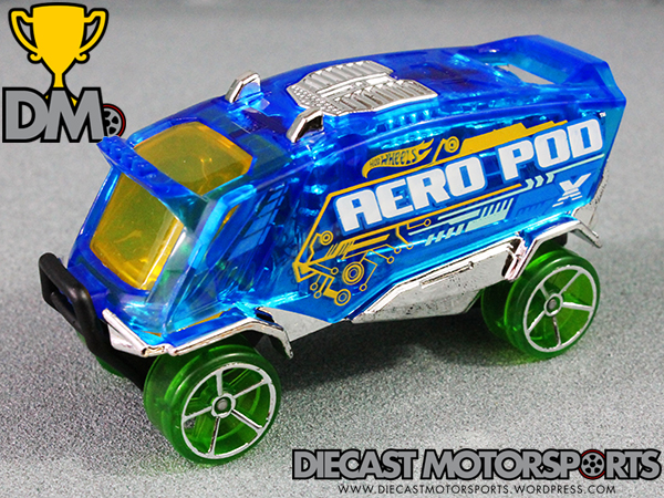 X-Raycers Series: AERO POD – ORANGE TRACK DIECAST