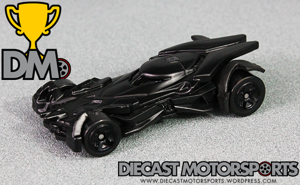 Batman Series (2016 New Model): ’16 BATMOBILE – ORANGE TRACK DIECAST
