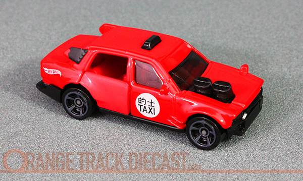 HW City Works (2016 New Model): TIME ATTAXI – ORANGE TRACK DIECAST
