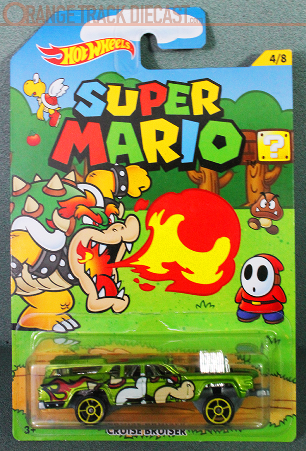 Super Mario: CRUISE BRUISER – ORANGE TRACK DIECAST