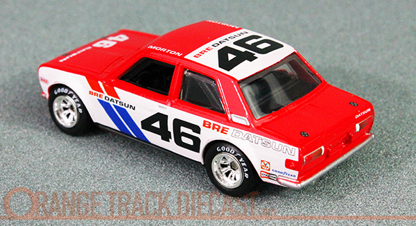 Vintage Racing: DATSUN BLUEBIRD 510 – ORANGE TRACK DIECAST