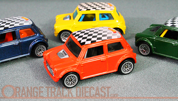 Power Launcher: MINI COOPER – ORANGE TRACK DIECAST