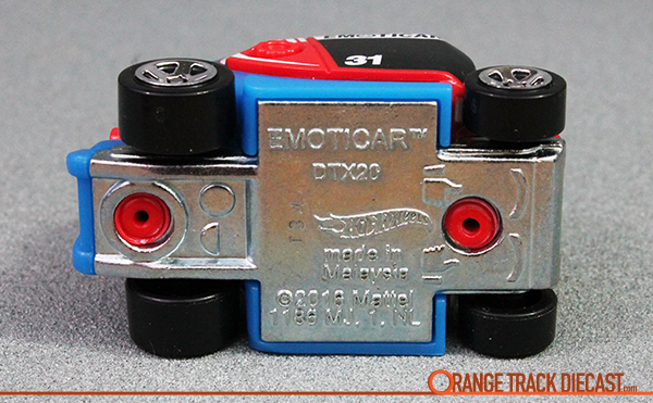 Experimotors (2017 New Model): EMOTICAR – ORANGE TRACK DIECAST
