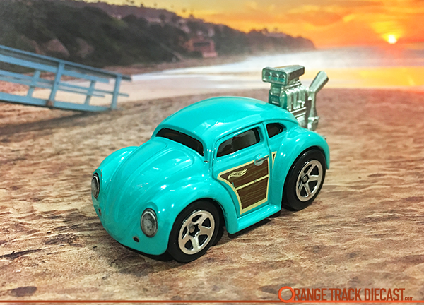 ‘Tooned Series: ‘TOONED VOLKSWAGEN BEETLE – ORANGE TRACK DIECAST