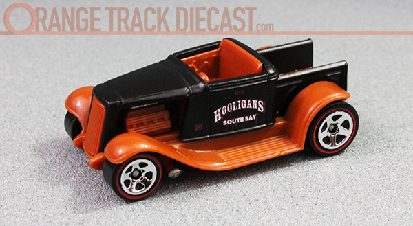 Mystery Series: HOOLIGAN – ORANGE TRACK DIECAST
