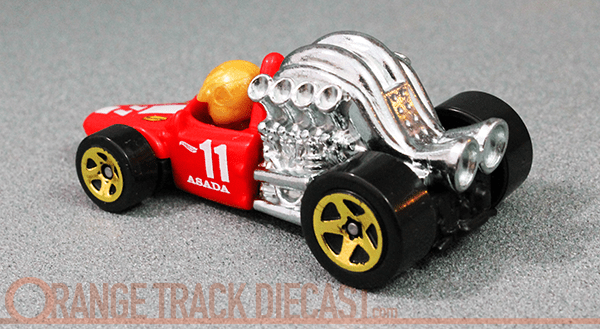 ‘Tooned Series (2017 New Model): HEAD STARTER – ORANGE TRACK DIECAST