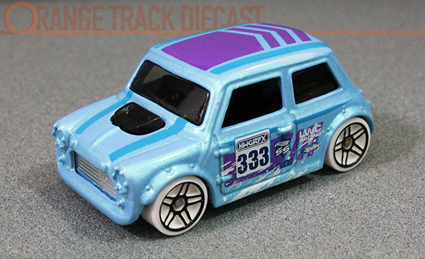 HW Snow Stormers: MINI COOPER – ORANGE TRACK DIECAST