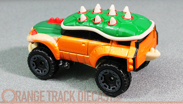 Super Mario Character Cars: BOWSER – ORANGE TRACK DIECAST