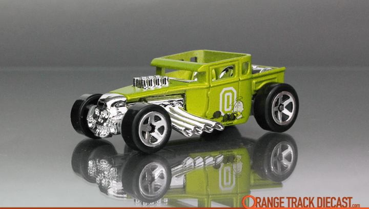 Peanuts Series: BONE SHAKER – ORANGE TRACK DIECAST