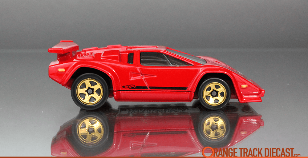 Lamborghini Series: LAMBORGHINI COUNTACH – ORANGE TRACK DIECAST