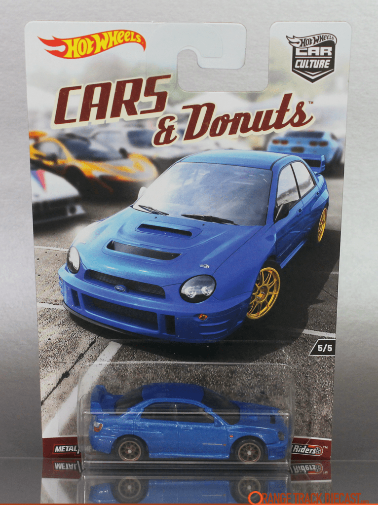 Car Culture / Cars & Donuts: SUBARU IMPREZA WRX – ORANGE TRACK DIECAST