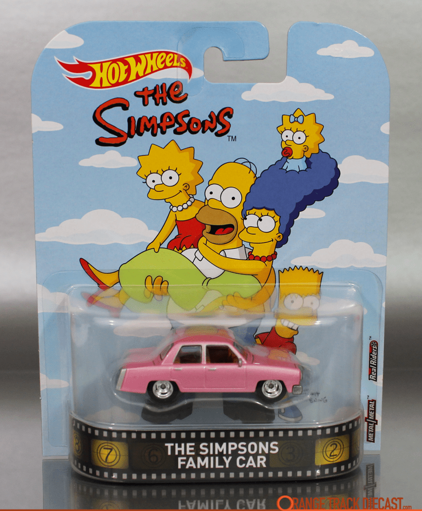 Replica Entertainment / The Simpsons: THE SIMPSONS FAMILY CAR – ORANGE ...