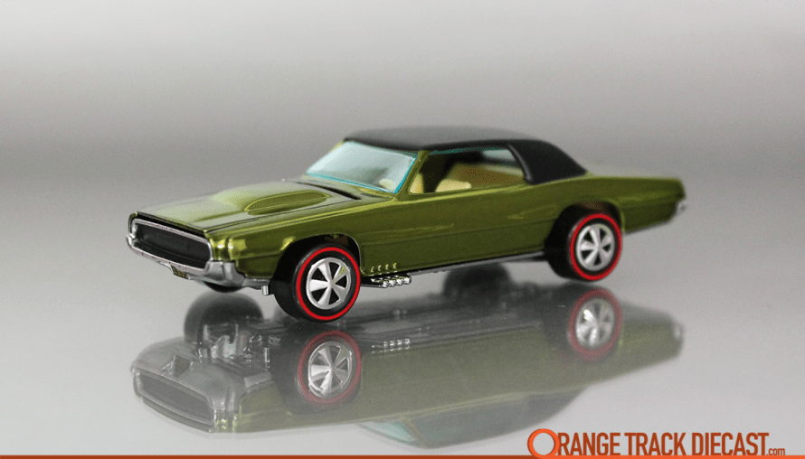 HotWheelsCollectors.com Original 16: CUSTOM T-BIRD – ORANGE TRACK DIECAST