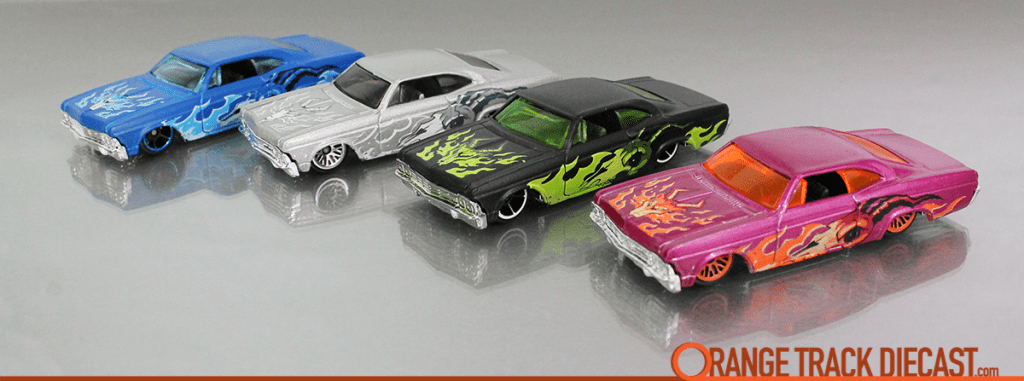 2008 All Stars Series: ’65 CHEVY IMPALA – ORANGE TRACK DIECAST