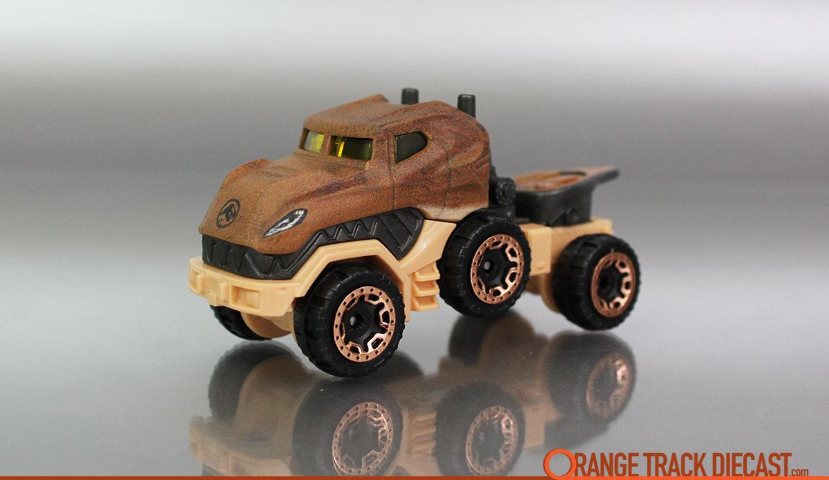 Character Cars / Jurassic World: TYRANNOSAURUS REX – ORANGE TRACK DIECAST