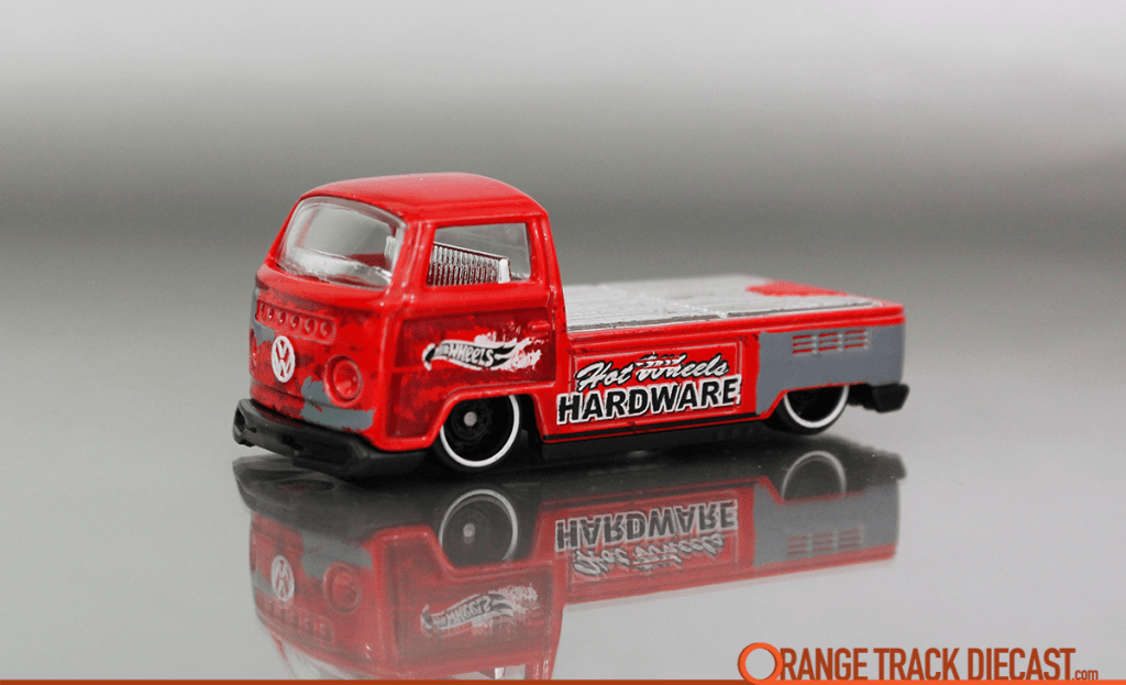 Red Edition: VOLKSWAGEN T2 PICKUP – ORANGE TRACK DIECAST