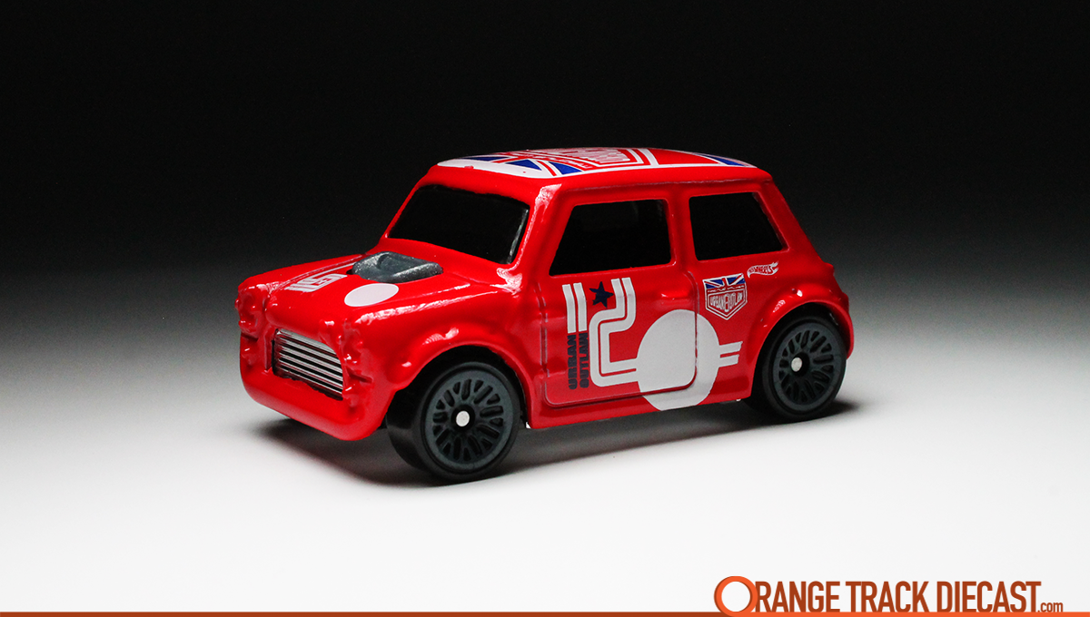 Night Burnerz: MINI COOPER – ORANGE TRACK DIECAST