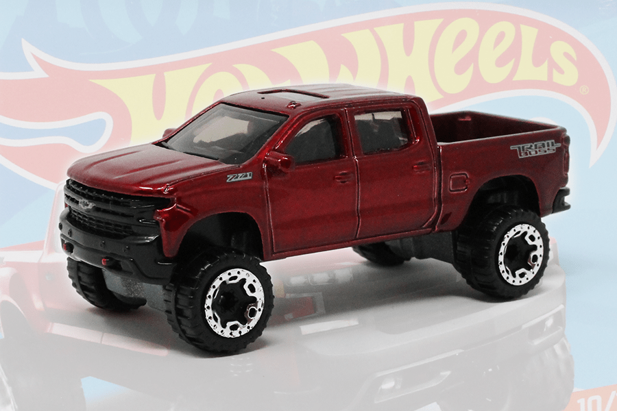 ’19 Chevy Silverado Trail Boss LT – ORANGE TRACK DIECAST