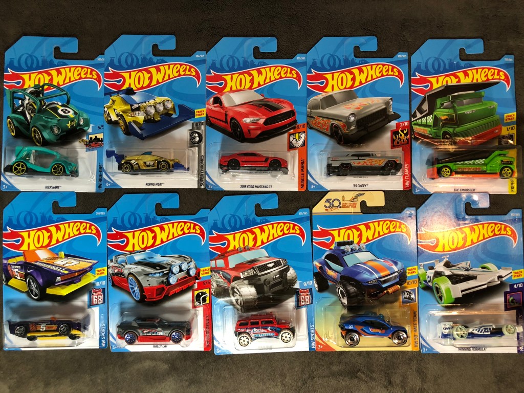 Hot Wheels 2018 Mainline “P” Case Unboxing – ORANGE TRACK DIECAST