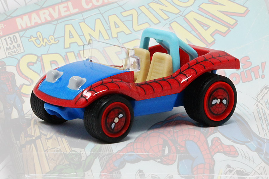 Replica Entertainment / Marvel: SPIDER-MOBILE – ORANGE TRACK DIECAST