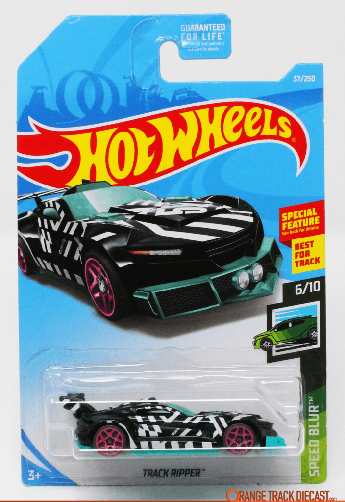 Track Ripper – 19 Speed Blur PKG 1200pxOTD – ORANGE TRACK DIECAST