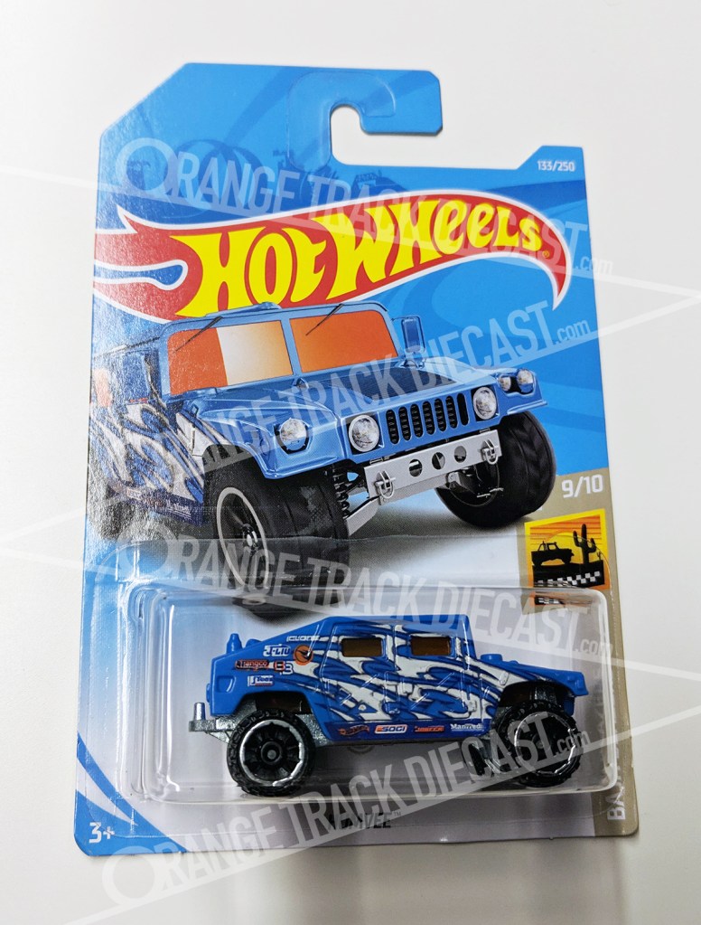2019 f – bajablazers humvee th otd – ORANGE TRACK DIECAST