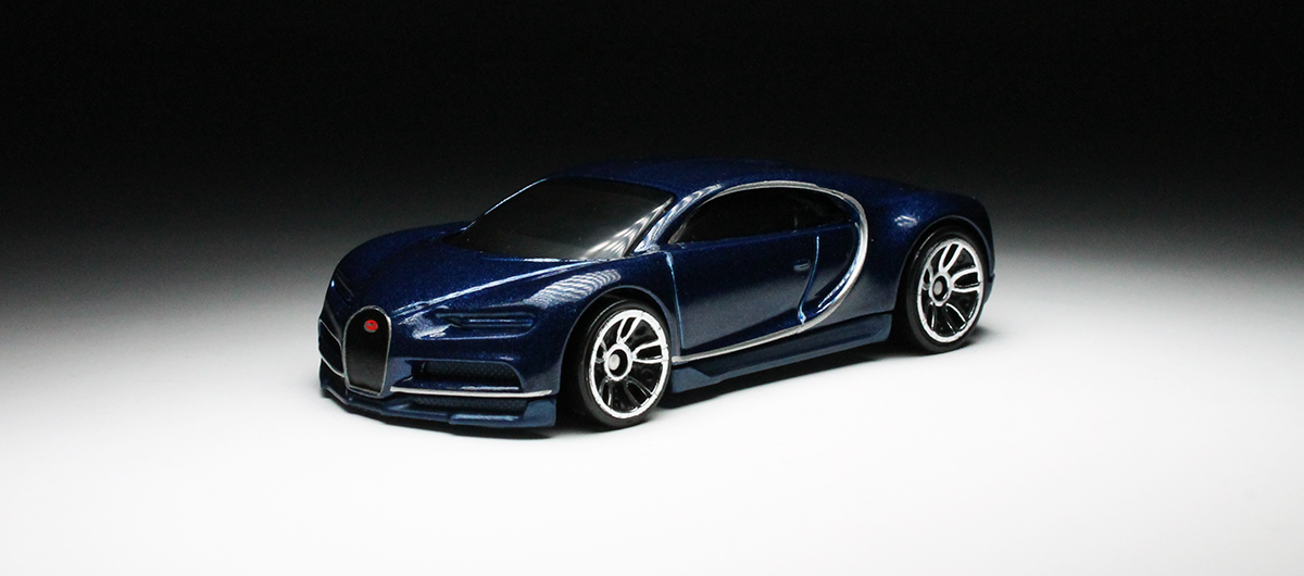 HW Exotics (2019 New Model): ’16 BUGATTI CHIRON – ORANGE TRACK DIECAST