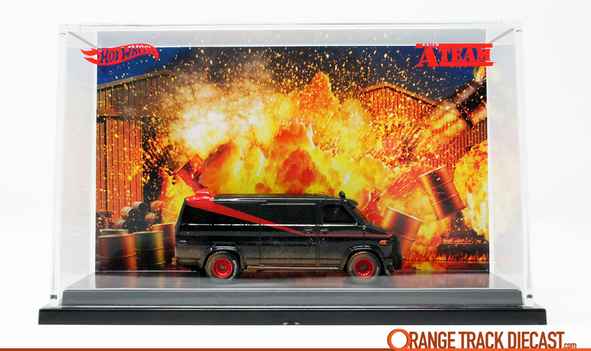 Custom GMC Panel Van – 13SDCC PKG 1200pxOTD – ORANGE TRACK DIECAST