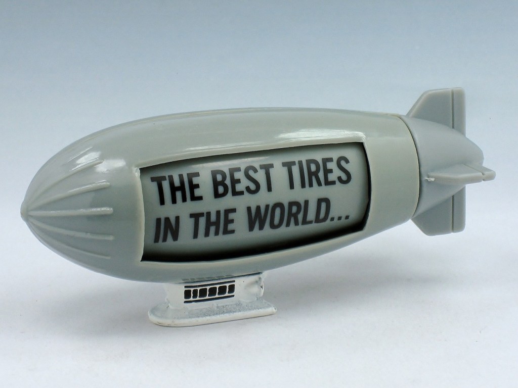Goodyear Blimp (1) (Large) – ORANGE TRACK DIECAST