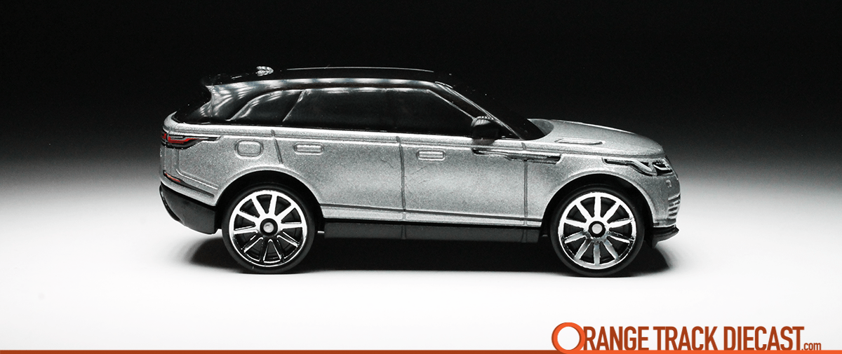 Factory Fresh (2019 New Model): RANGE ROVER VELAR – ORANGE TRACK DIECAST