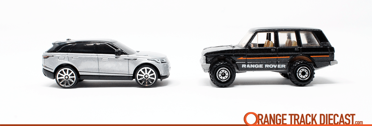 Factory Fresh (2019 New Model): RANGE ROVER VELAR – ORANGE TRACK DIECAST