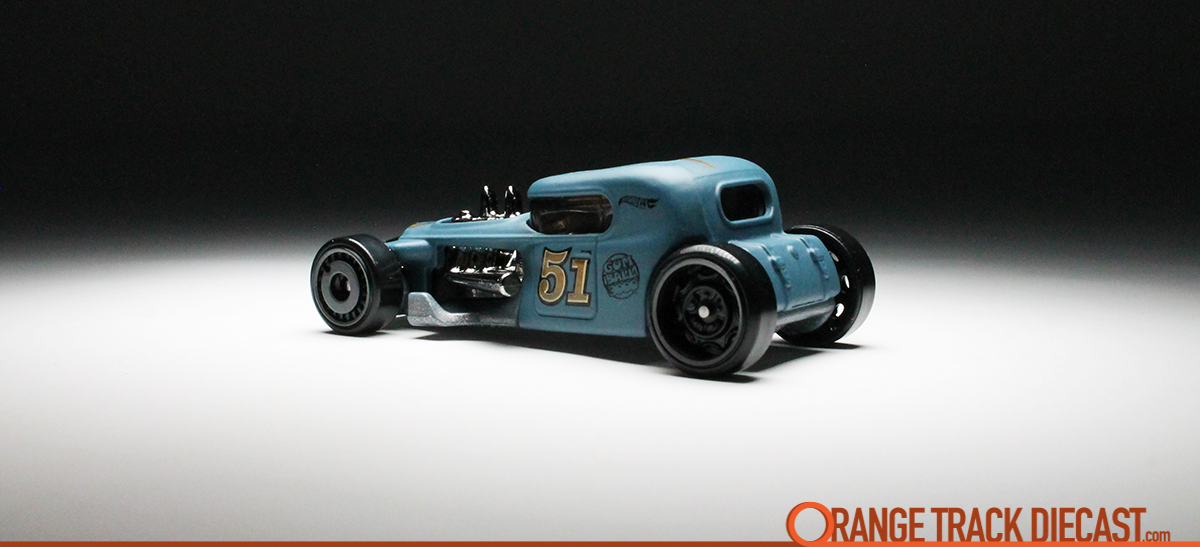 Factory Fresh (2019 New Model): MOD ROD – ORANGE TRACK DIECAST