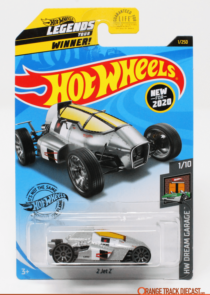 HW Dream Garage (2020 New Model): 2 JET Z – ORANGE TRACK DIECAST
