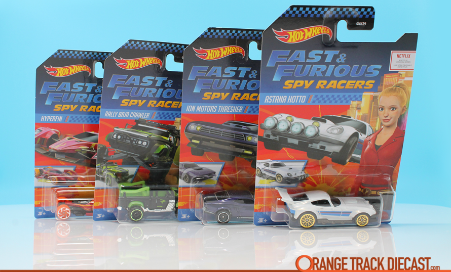 The Hot Wheels Fast & Furious SPY RACERS deliver on the action feature ...