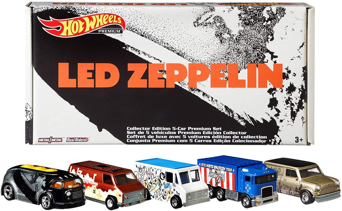 Hot Wheels LED ZEPPELIN Pop Culture Box Set now available on Amazon ...