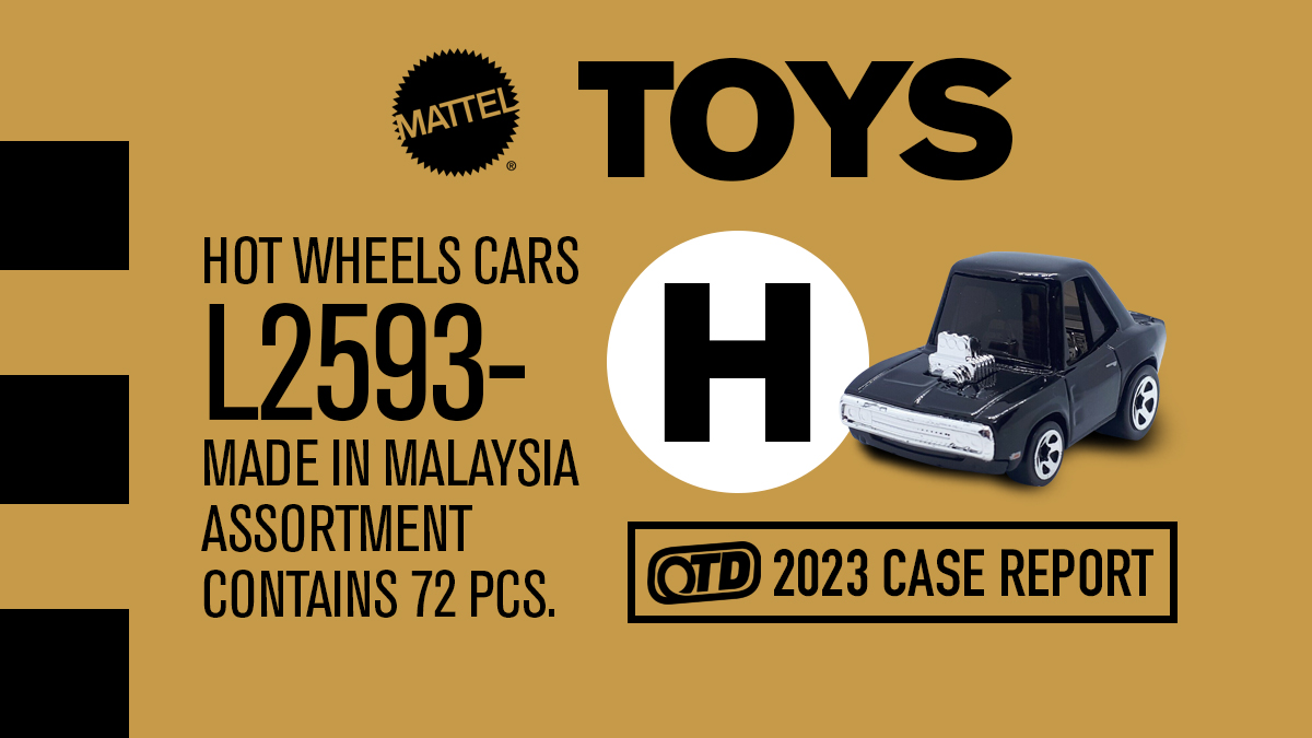 Hot Wheels Basics 2023 “H” CASE CONTENTS CHECKLIST for Mainline ...