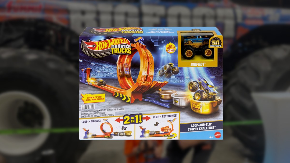 New BIGFOOT ALERT! Exclusive truck in Hot Wheels Monster Trucks Loop ...